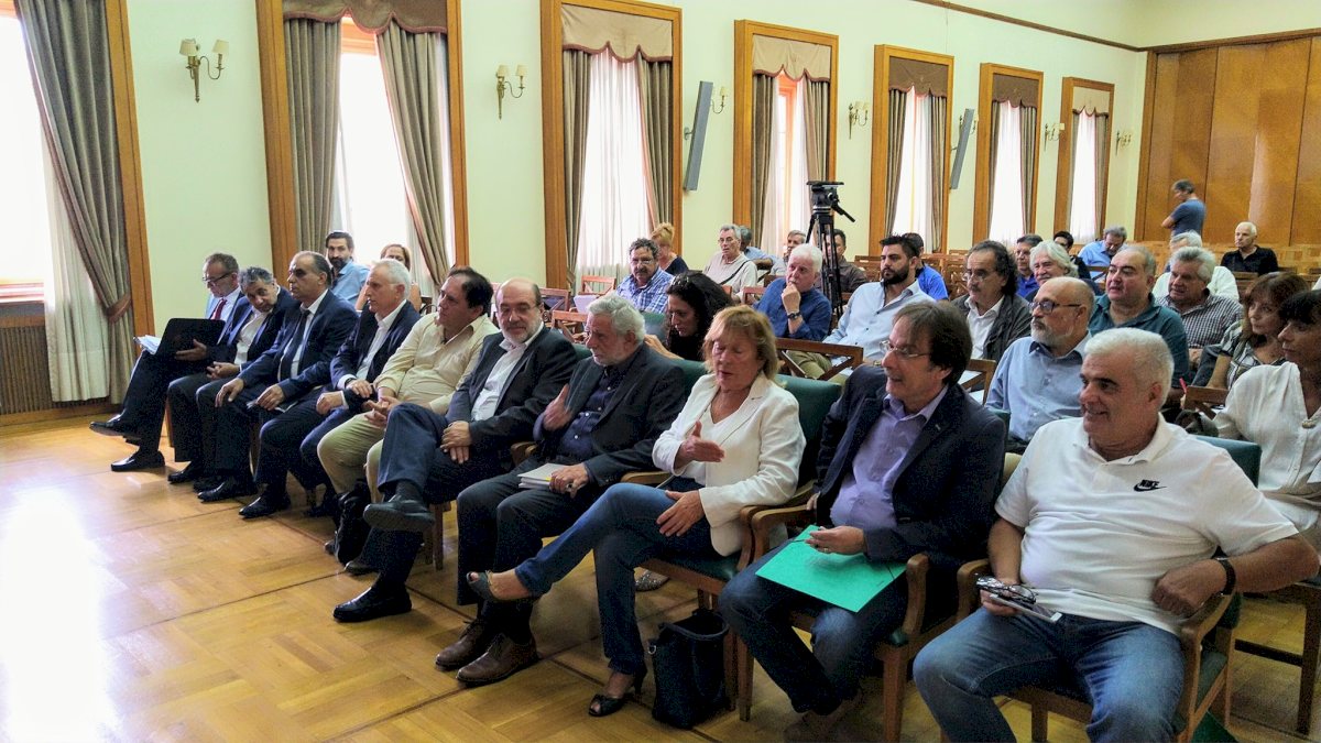 Συνέντευξη Τύπου για το νέο master plan του ΟΛΠ – Τρύφων Αλεξιάδης