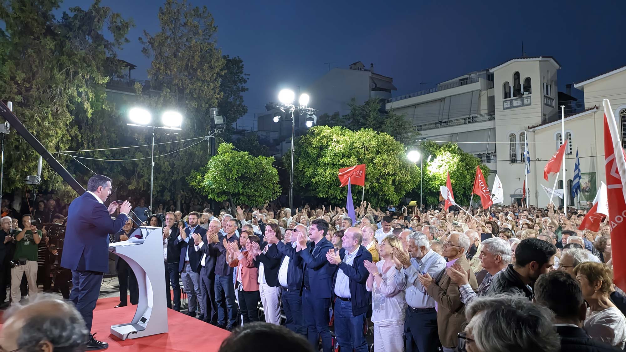 Ξεκίνημα της νέας προεκλογικής εκστρατείας από την Κοκκινιά, των ...