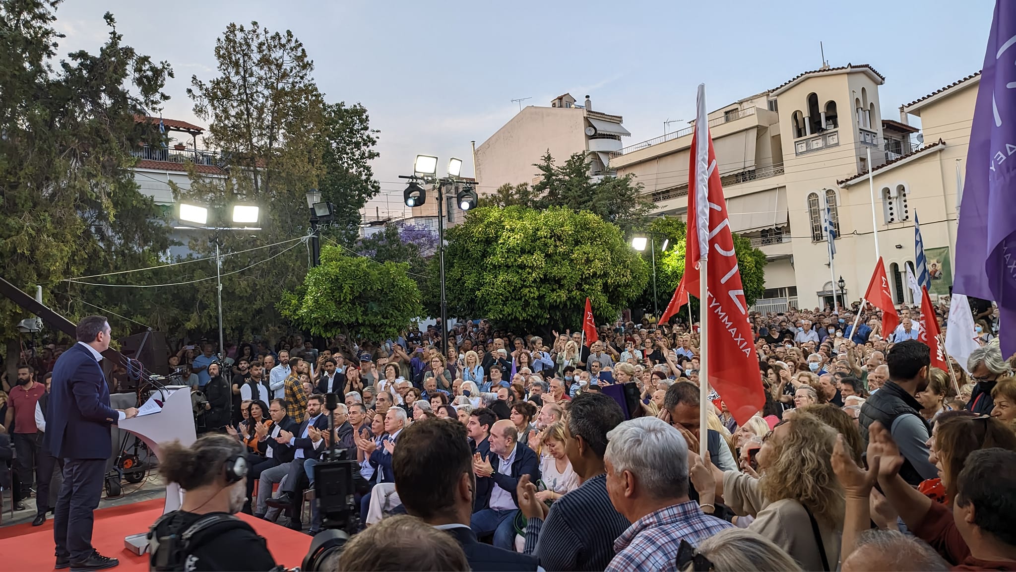 Ξεκίνημα της νέας προεκλογικής εκστρατείας από την Κοκκινιά, των ...